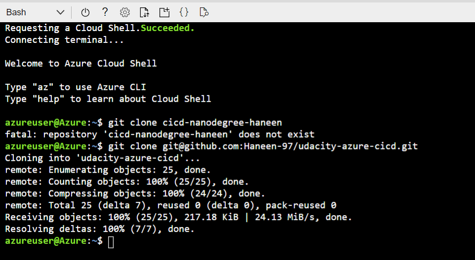 GitHub - haneenDev/udacity-azure-cicd