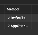 Bad column width calculation for "Method" column in CPU profile ...
