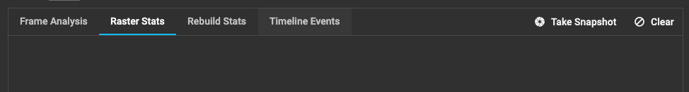 move performance feature controls to the pane they are a part of · Issue #4875 · flutter ...