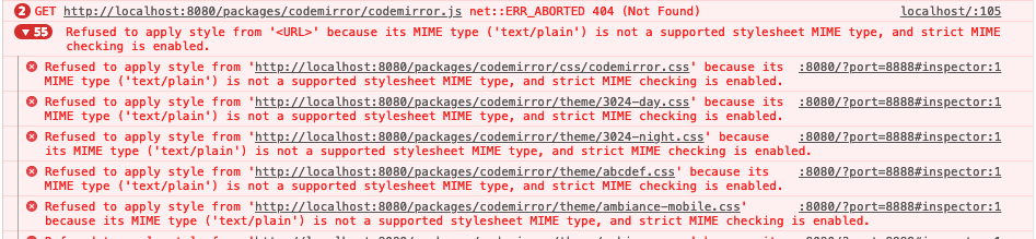 Codemirror 0.5.1+5.44.0 has breaking changes. · Issue #384 · flutter/devtools · GitHub