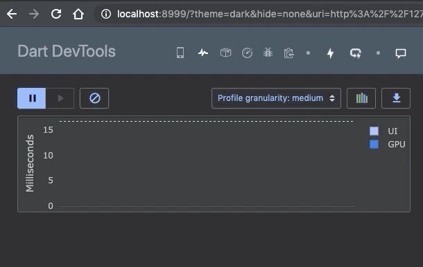 Hot Reload Hot Restart Buttons Missing After Pressing Refresh · Issue 446 · Flutterdevtools 5055