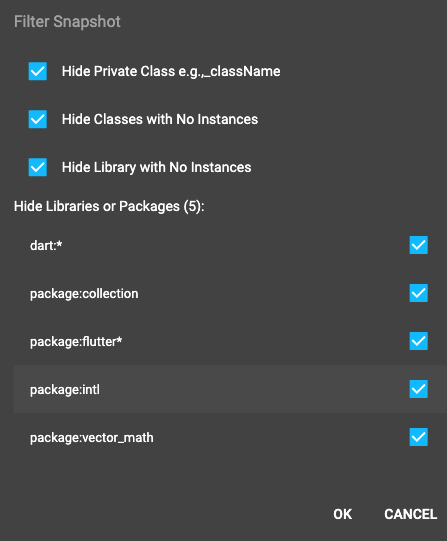 Memory filter state incorrect after clicking cancel · Issue #2339 ...