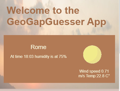 GitHub - Misterlinux/Weather-GPS-minigame