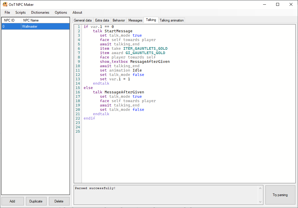 GitHub - skawo/OoT-NPC-Maker: An NPC creation tool for The Legend of ...