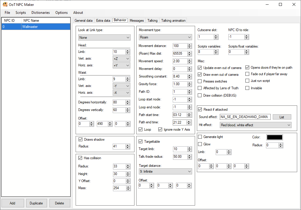 GitHub - skawo/OoT-NPC-Maker: An NPC creation tool for The Legend of ...