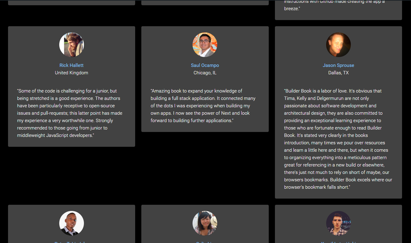 Use Masonry layout for Book Reviews · Issue #306 · async-labs/builderbook · GitHub