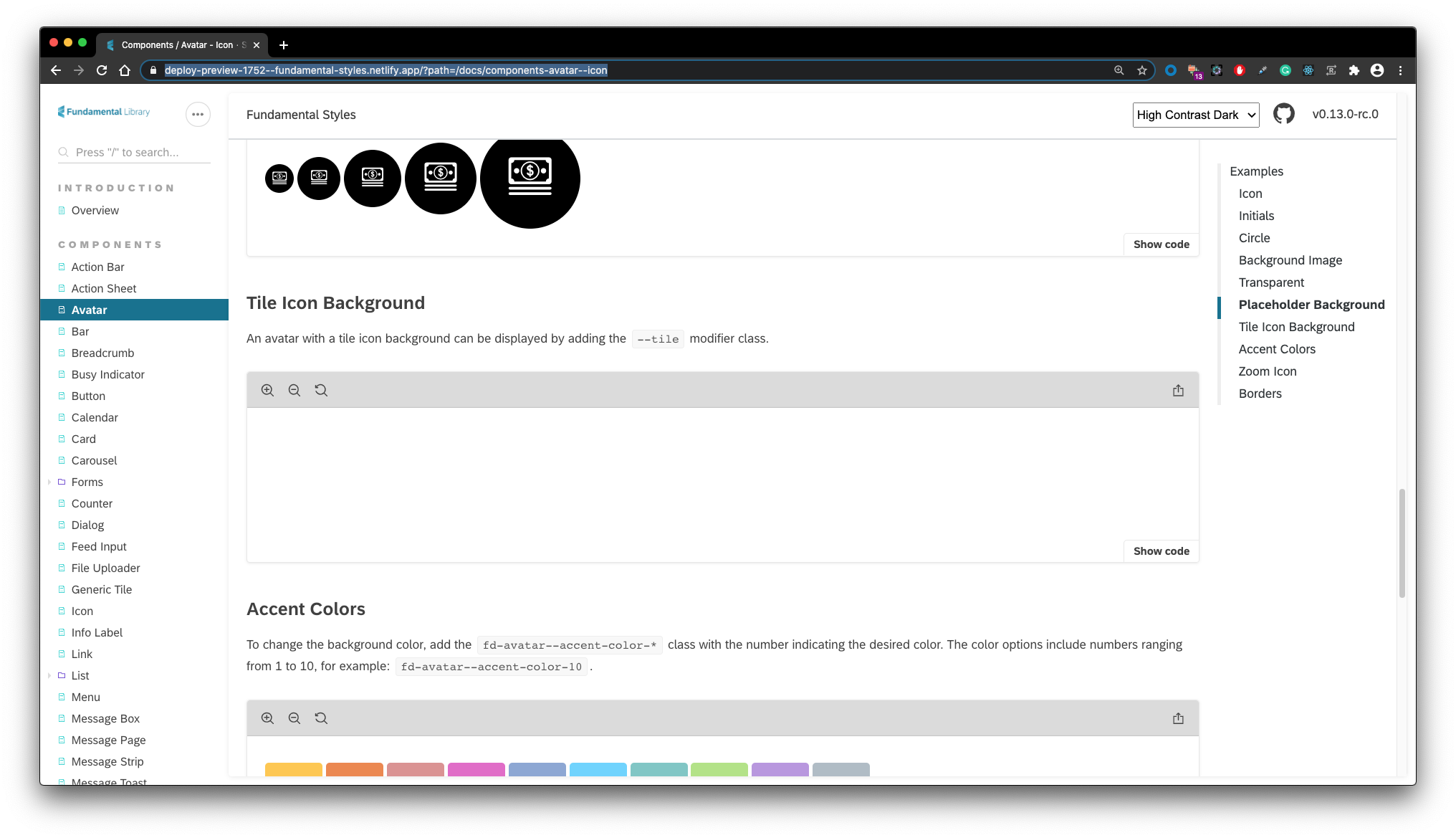 'High Contrast Black' theme Avatar (TileIcon Background) color · Issue ...
