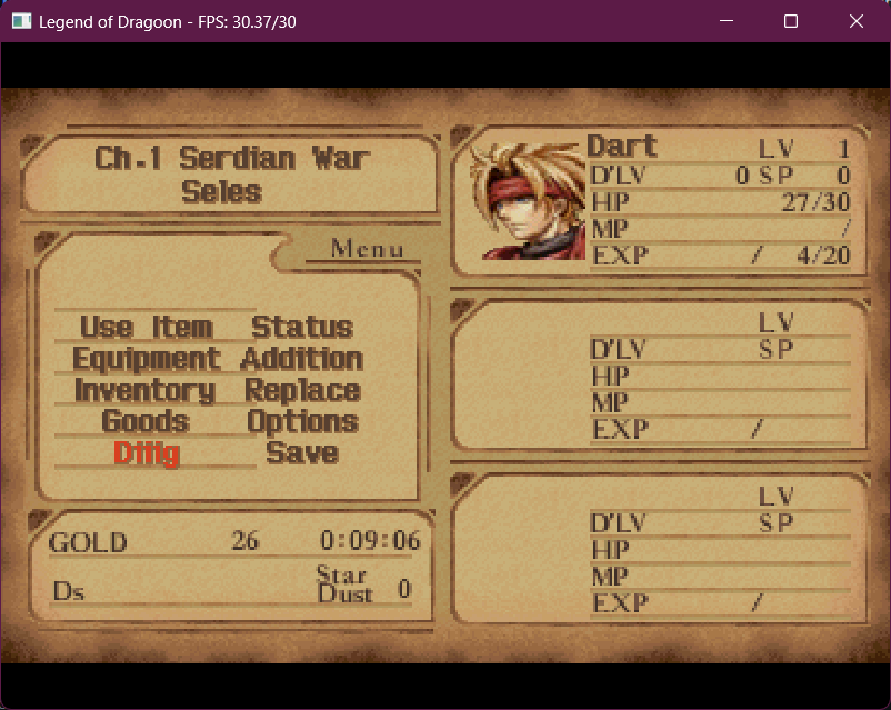 Character cards should be empty if charId is -1 · Issue #384 · Legend-of-Dragoon-Modding/Severed ...
