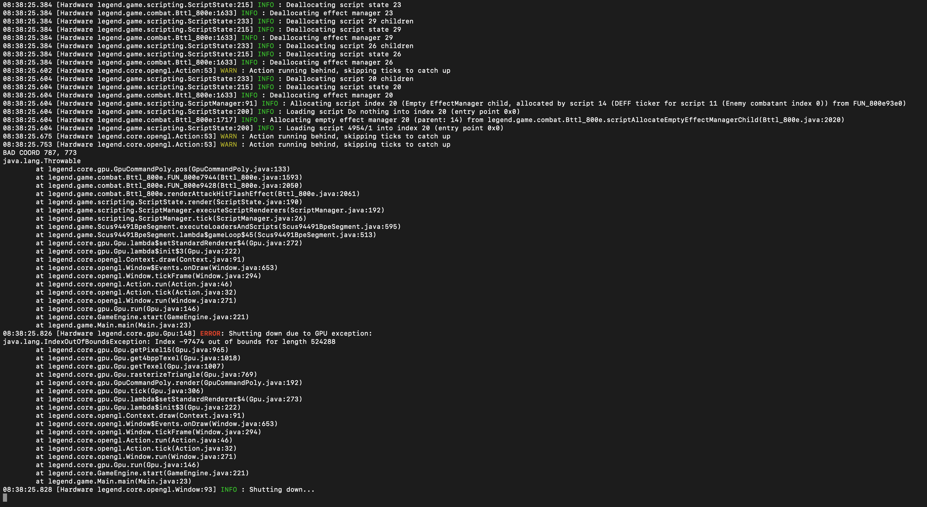 Hoax Sandora Elite crash when using certain attack at scale 3 · Issue ...