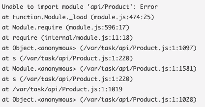 Importing supposed "externals" causes module import errors · Issue #531 · serverless-heaven ...