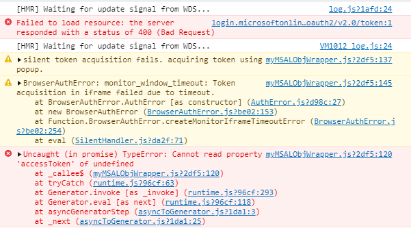 Request help refreshing tokens/getting new token after expiration · Issue #3760 · AzureAD ...