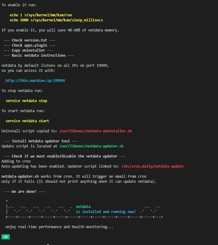 Can't start netdata in Amazon Linux · Issue #6522 · netdata/netdata · GitHub