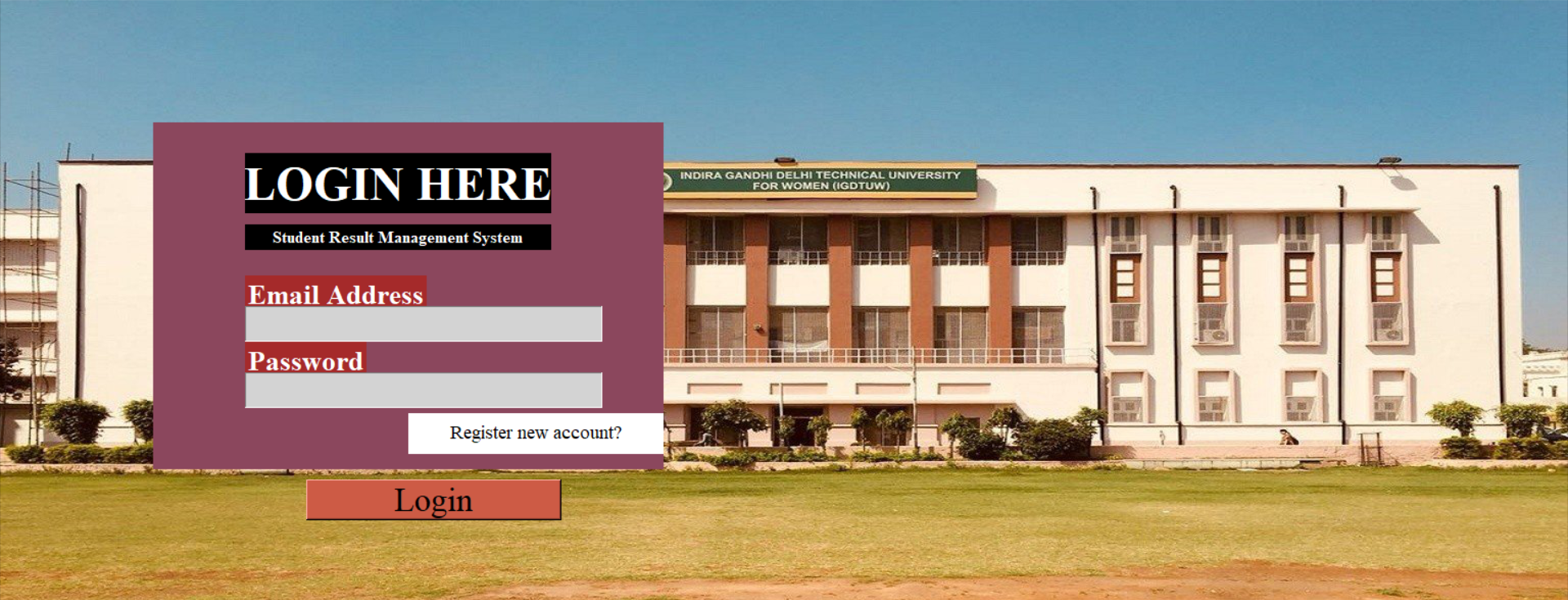 GitHub - Eshaabhasin/StudentResultManagementSystem