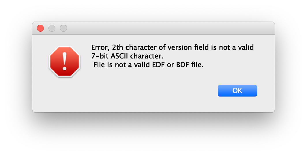 Error while trying to read EDF file - not enough values to unpack (expected 3, got 0) · Issue ...