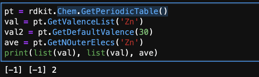 Incorrect valence for some metals · Issue #3344 · rdkit/rdkit · GitHub