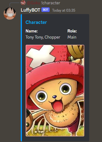 GitHub - gokdeniz66/LuffyBOT: An one piece discord bot that is using ...