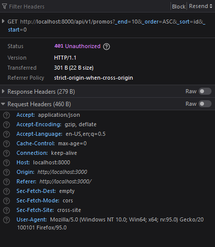 httpOnly Cookies not being sent by requests · Issue #7019 · marmelab/react-admin · GitHub