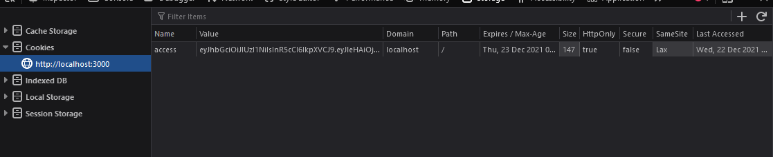 httpOnly Cookies not being sent by requests · Issue #7019 · marmelab ...