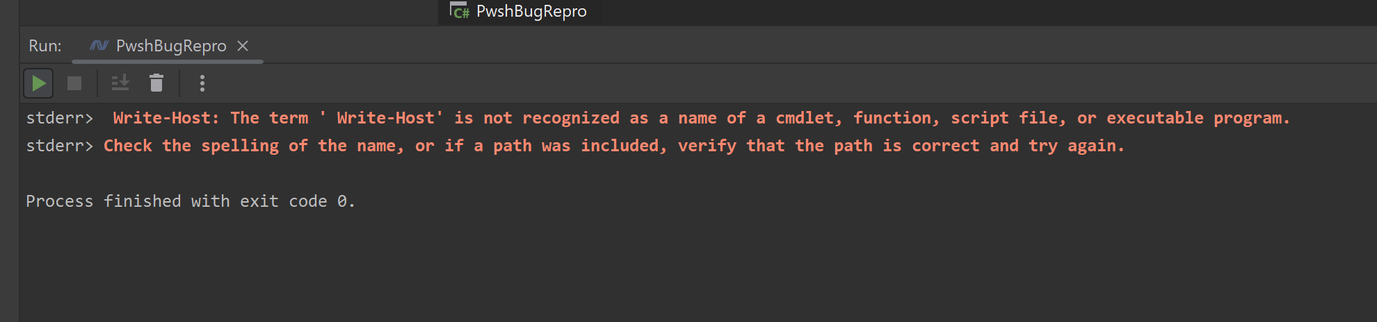 When Using Net Framework Instead Of Net Core There Are Problems With