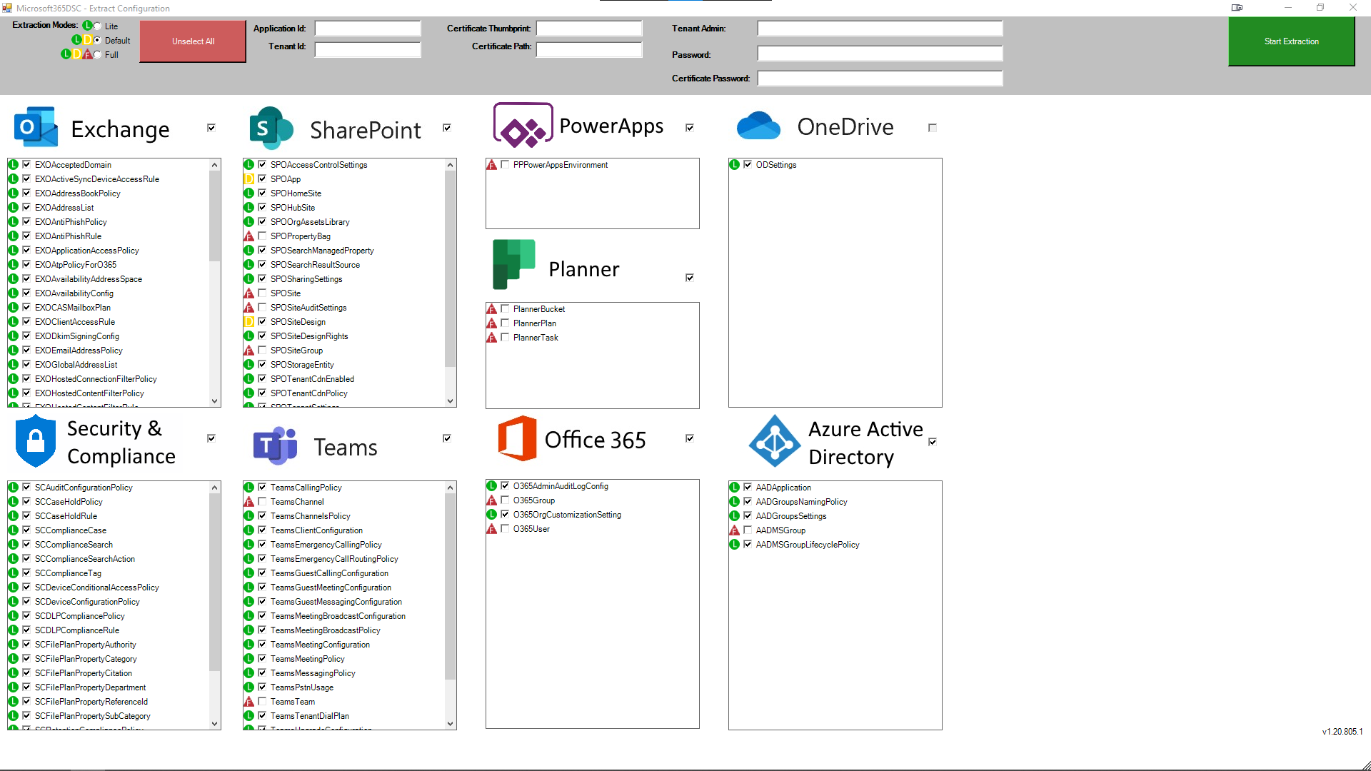 Export-M365DSCConfiguration GUI does not display properly with high display scaling · Issue #730 ...