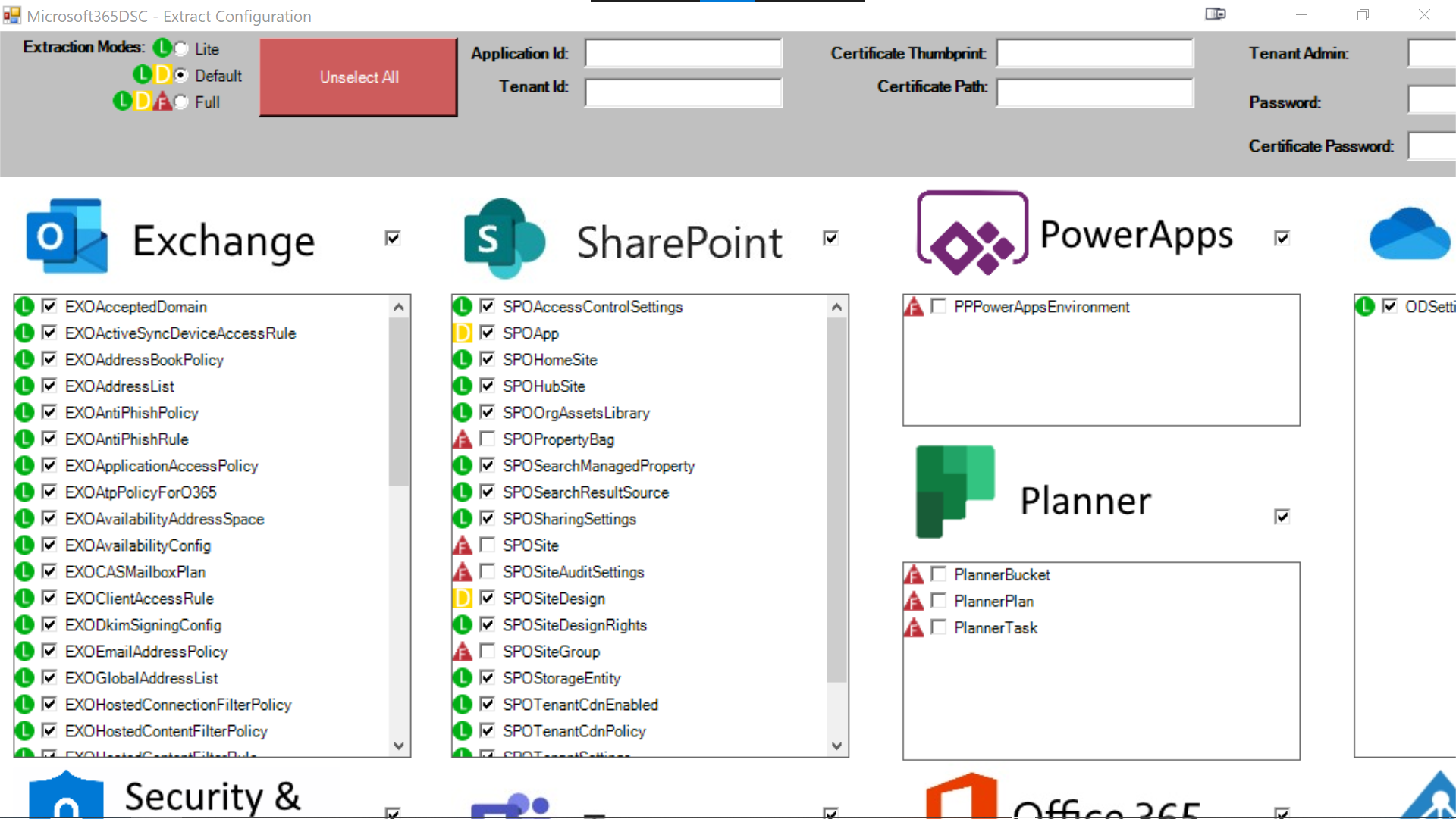 Export-M365DSCConfiguration GUI does not display properly with high display scaling · Issue #730 ...
