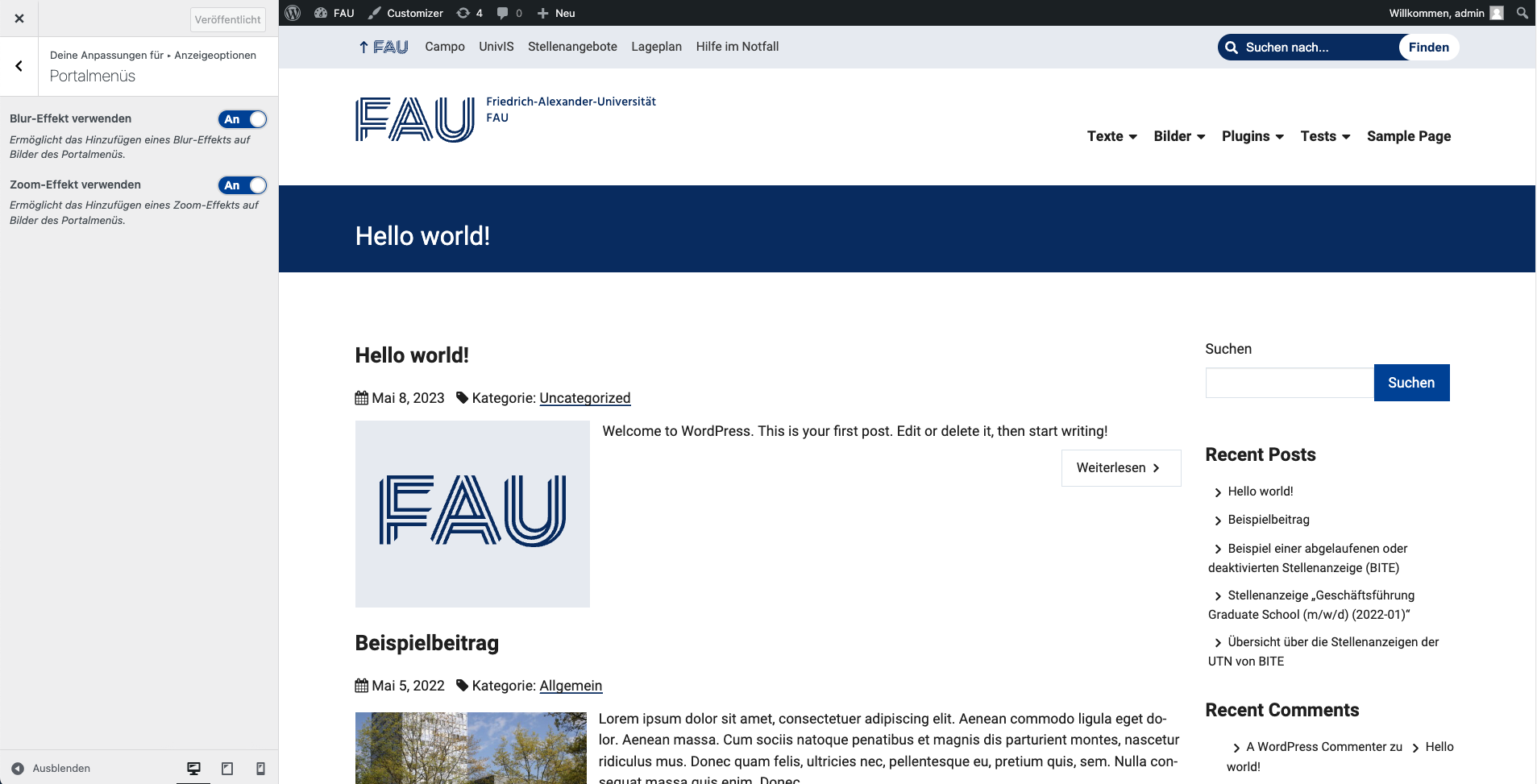 Portalmenü: Zoom-Effekt beim Bildhover deaktivieren oder verbessern · Issue #1220 · RRZE-Webteam ...