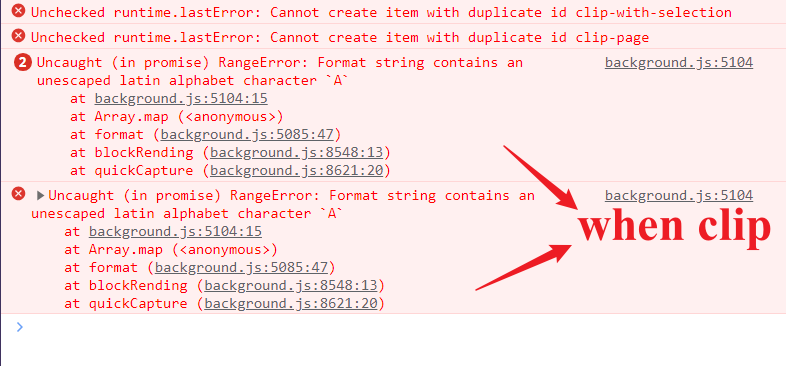 Unchecked runtime.lastError · Issue #38 · EINDEX/logseq-copilot · GitHub