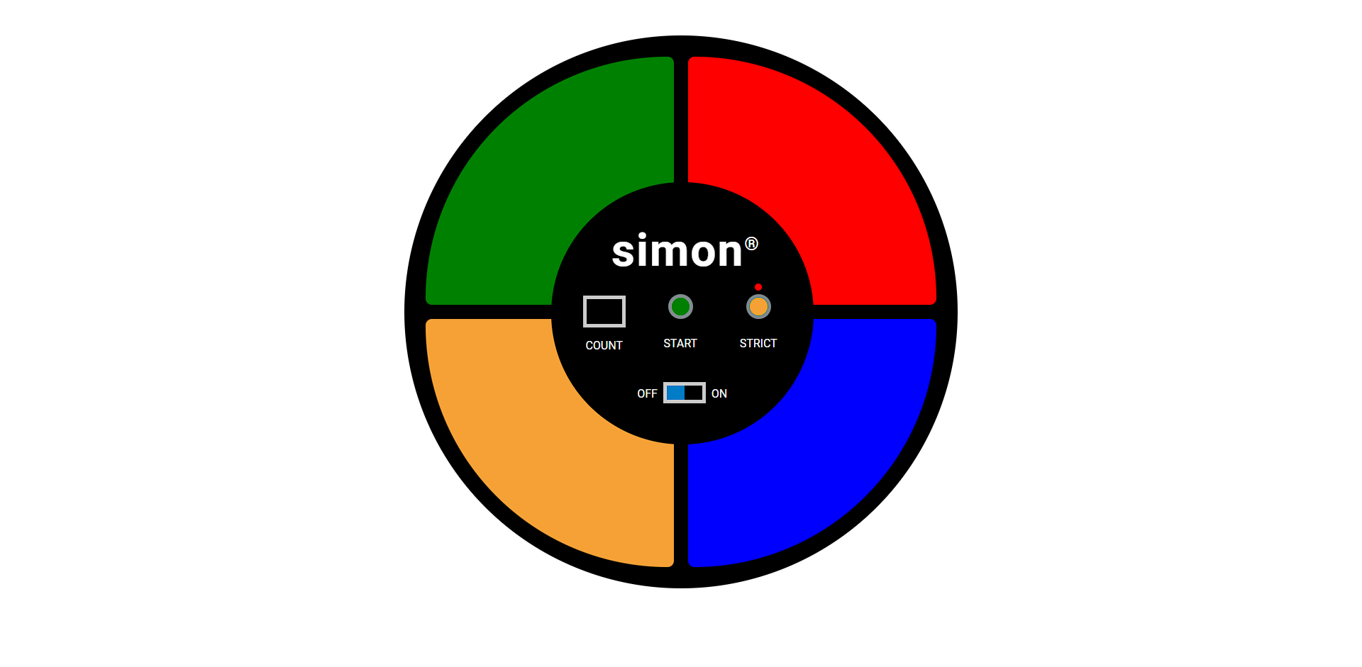 GitHub - Deryx/simon-gatsby: The Hasbro pattern-matching game, Simon, created with Gatsby