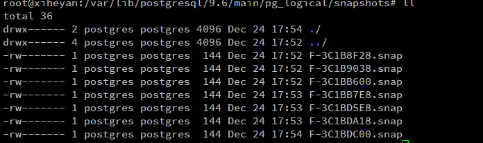 pg_logical/snapshots dir huge · Issue #297 · 2ndQuadrant/pglogical · GitHub