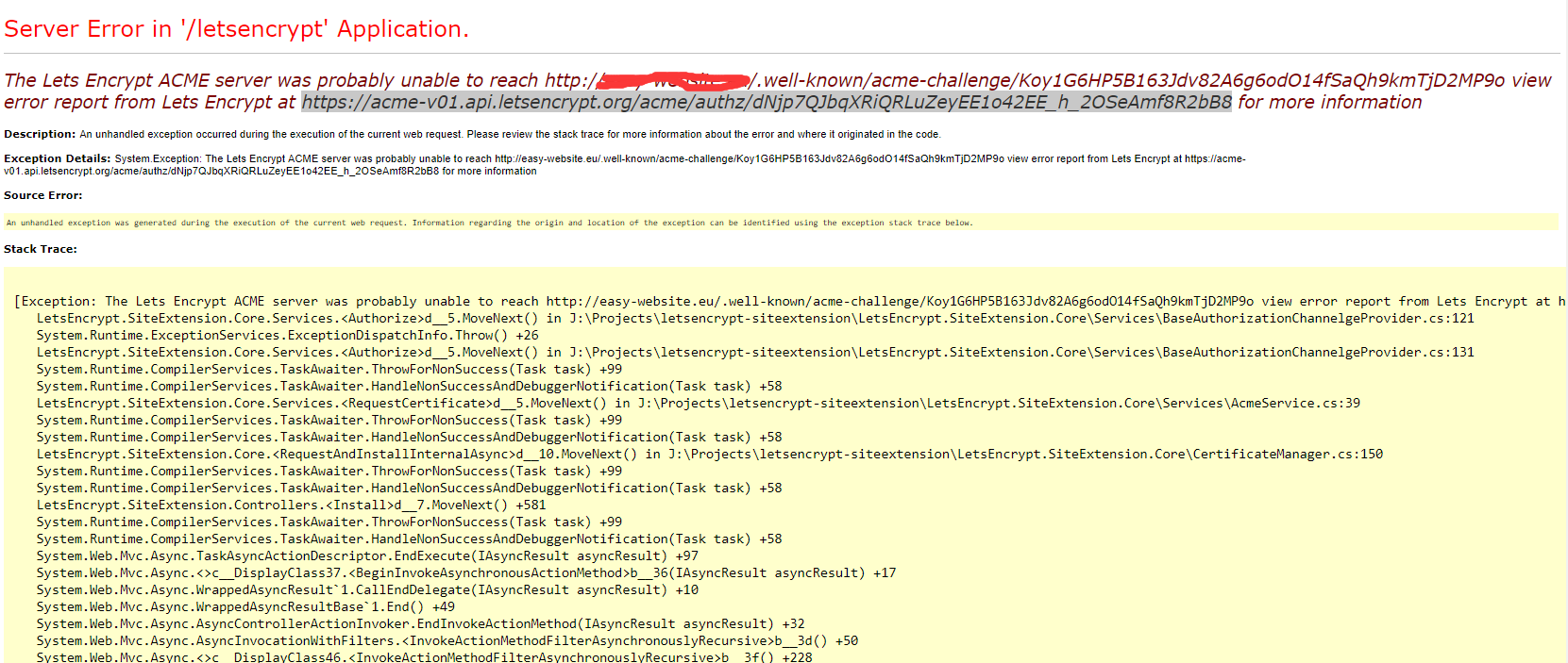 The Lets Encrypt ACME server was probably unable to reach · Issue #150 · sjkp/letsencrypt ...