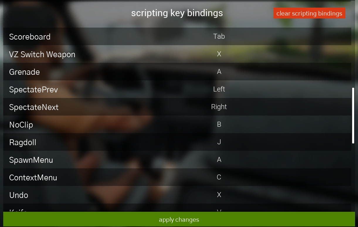 Scripting bind overwrite game bind · Issue #578 · nanos-world/issues · GitHub