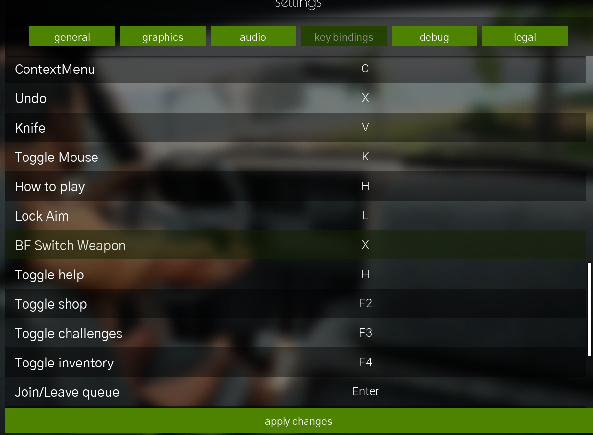 Scripting bind overwrite game bind · Issue #578 · nanos-world/issues · GitHub