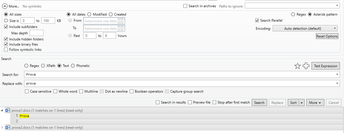 Replace Text in docx files doesn't work · Issue #533 · dnGrep/dnGrep · GitHub