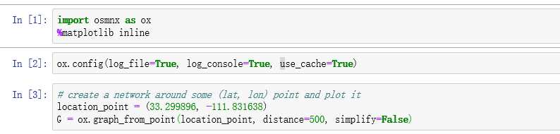 RunTime Error - Cannot run the code at all · Issue #203 · gboeing/osmnx · GitHub