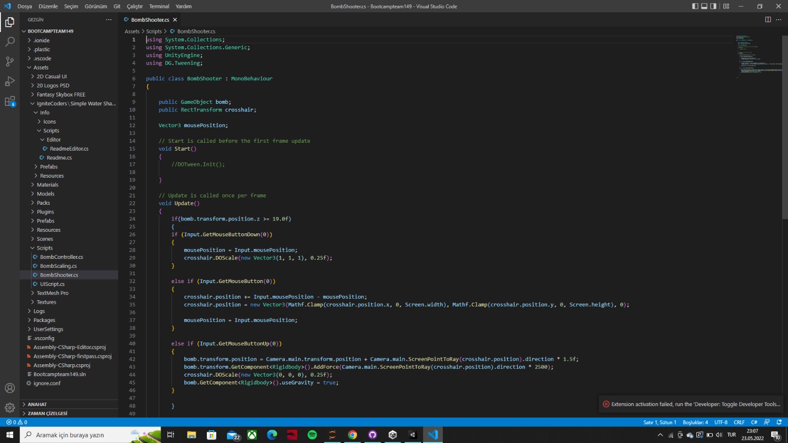 GitHub - HPasali/Takim149-OyunProjesi: Google Oyun ve Uygulama Akademisinin 149 no'lu grubunun ...