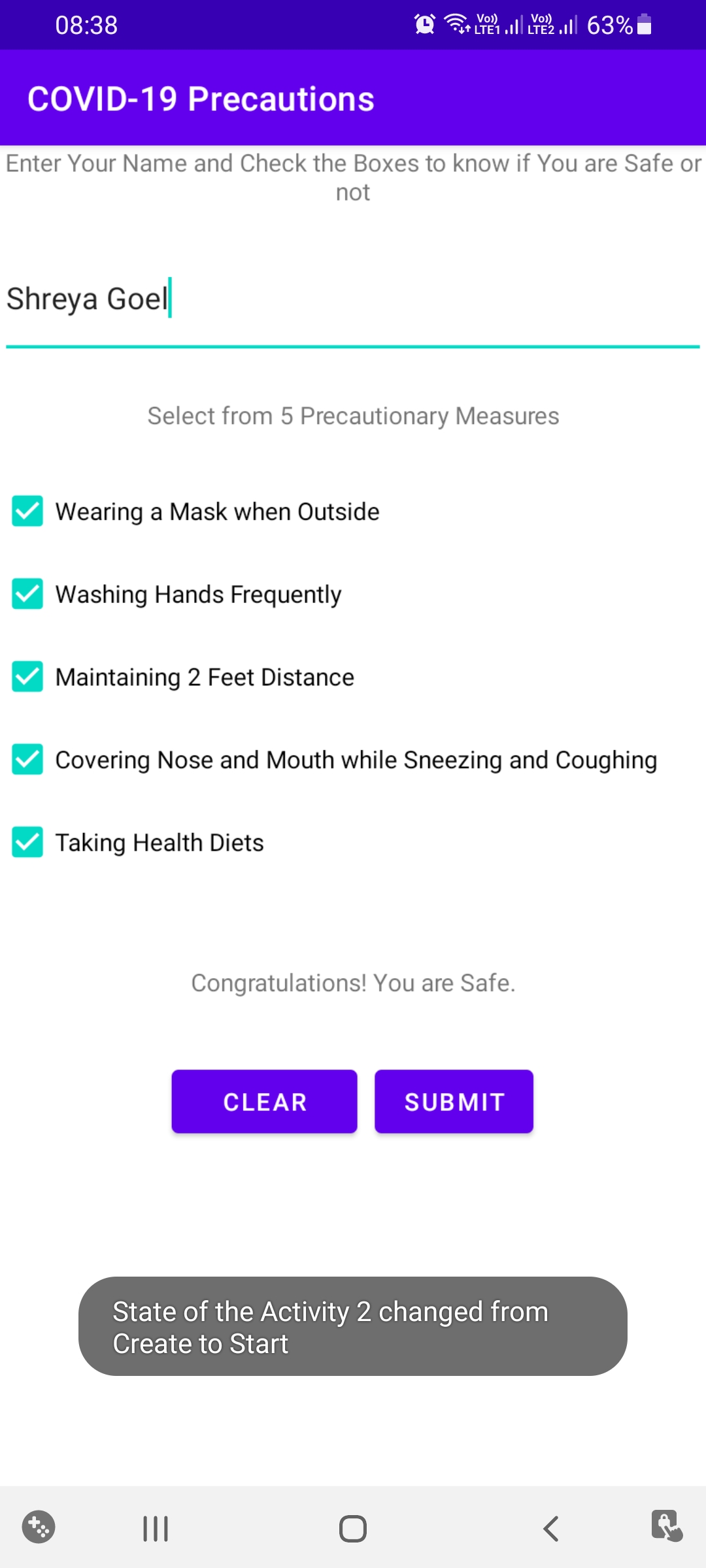 GitHub - ShreyaGoel03/Covid-19-Precautions-Android-Mobile-Application ...