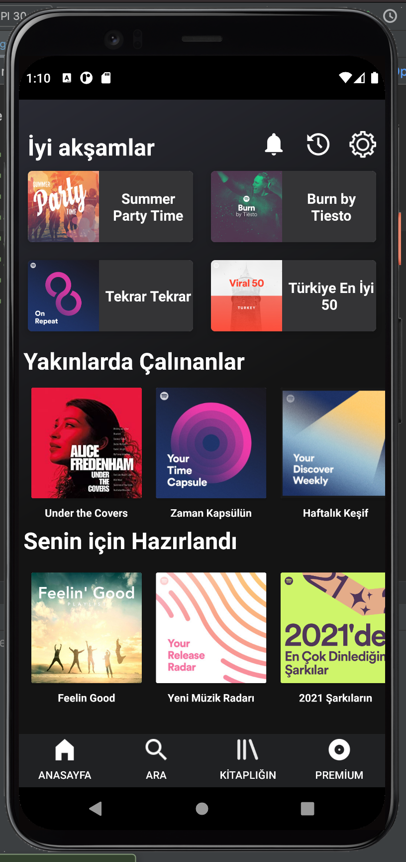 GitHub - kbrakendirci/SpotifyClone