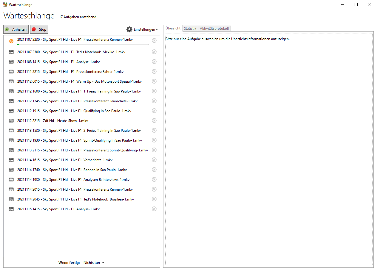 Display job information in queue window constantly · Issue #3982 · HandBrake/HandBrake · GitHub