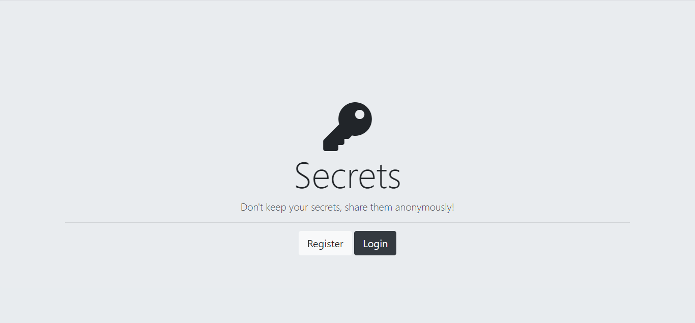 GitHub - AlbertoSoto1/secrets-app: Share your secrets anonymously with ...