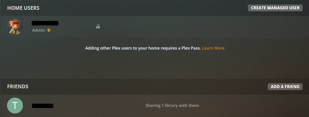 Can't connect to server on friend account. · Issue #593 · pushingkarmaorg/python-plexapi · GitHub