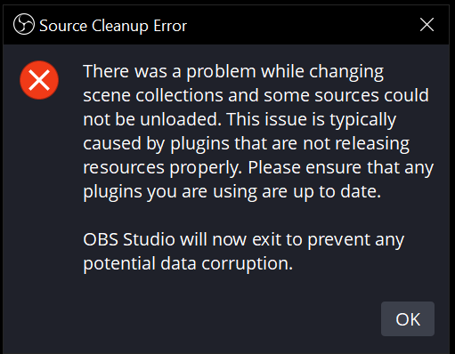 OBS 29.1.1 has issues with plugins and addons..... · Issue #8882 · obsproject/obs-studio · GitHub
