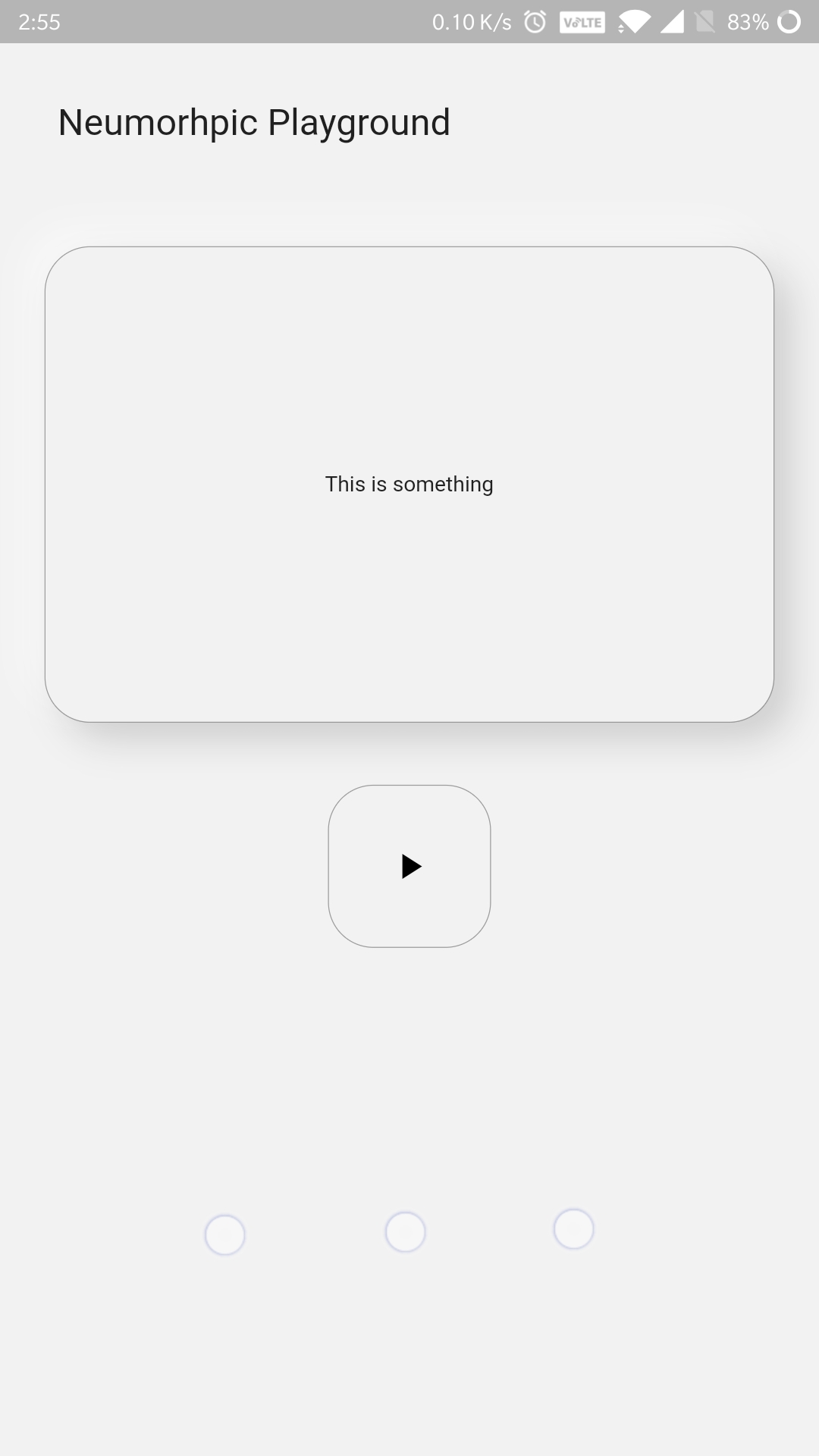 Depth not working on Neumorphic Button Widget · Issue #212 · Idean/Flutter-Neumorphic · GitHub