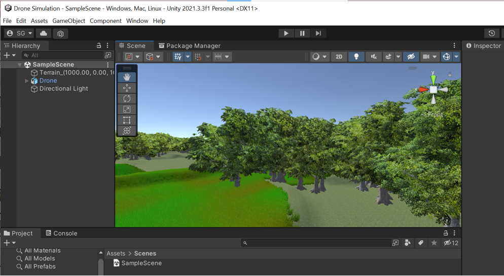 GitHub - sumanth1221/Drone-Simulator