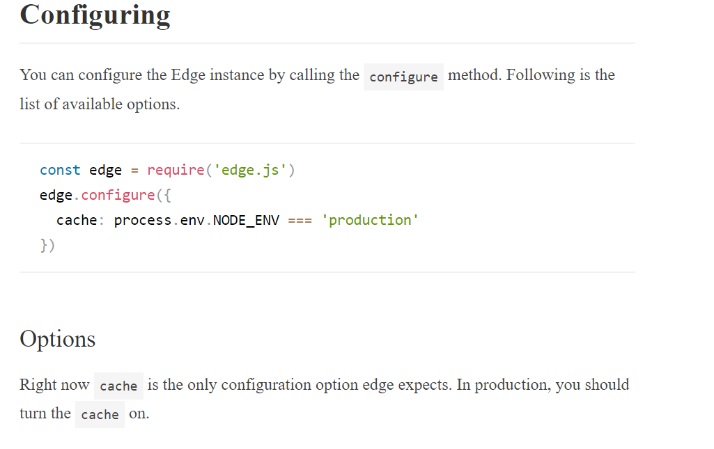 Edge configurations · Issue #1 · ecrmnn/express-edge · GitHub