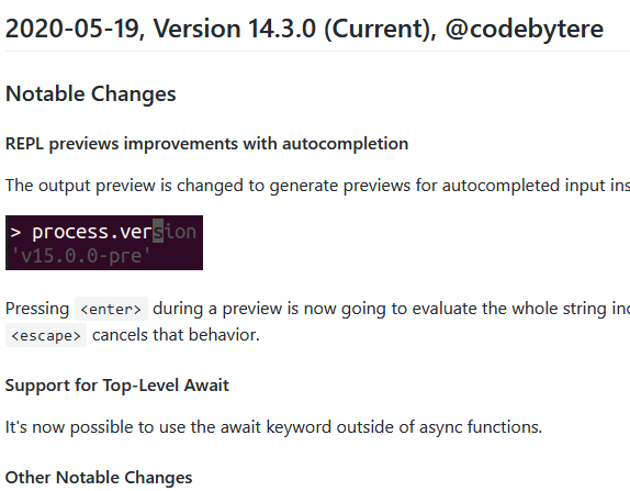 Broken Support For Top Level Await · Issue 33479 · Nodejsnode · Github 