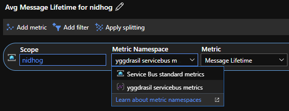 Azure Monitor: Custom Metric Namespaces not working (Grafana 9.1.3) · Issue #54757 · grafana ...