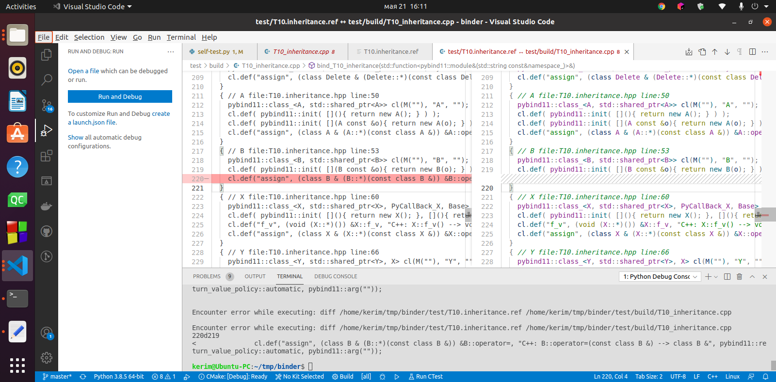 static assertion failed: Holder classes are only supported for custom ...