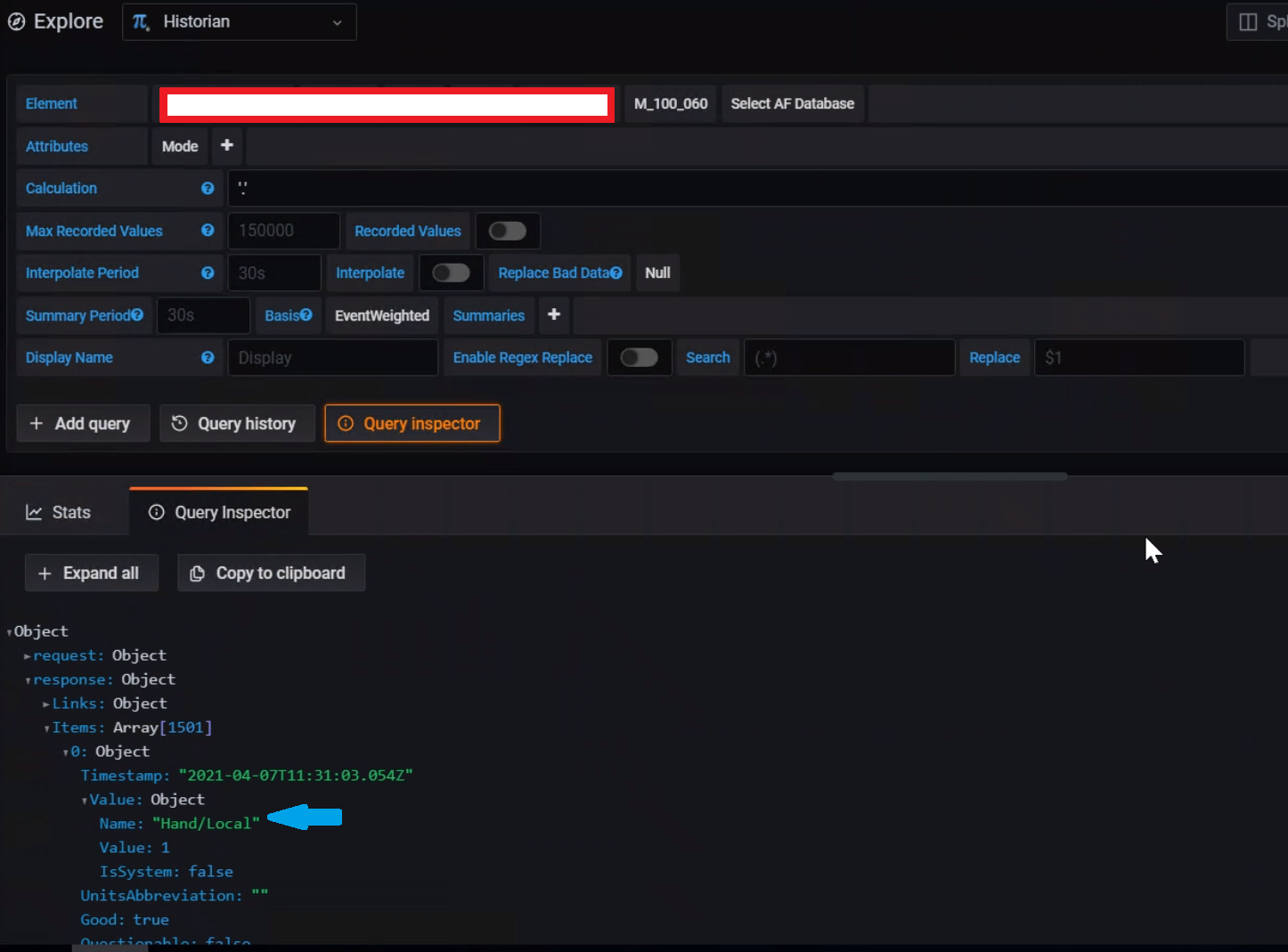 Query question · Issue #46 · GridProtectionAlliance/osisoftpi-grafana · GitHub