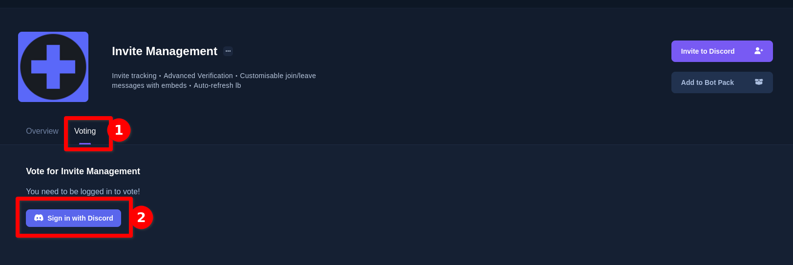 [bug] "Sign in with Discord" shows JSON response when trying to vote · Issue #137 · discordlist ...