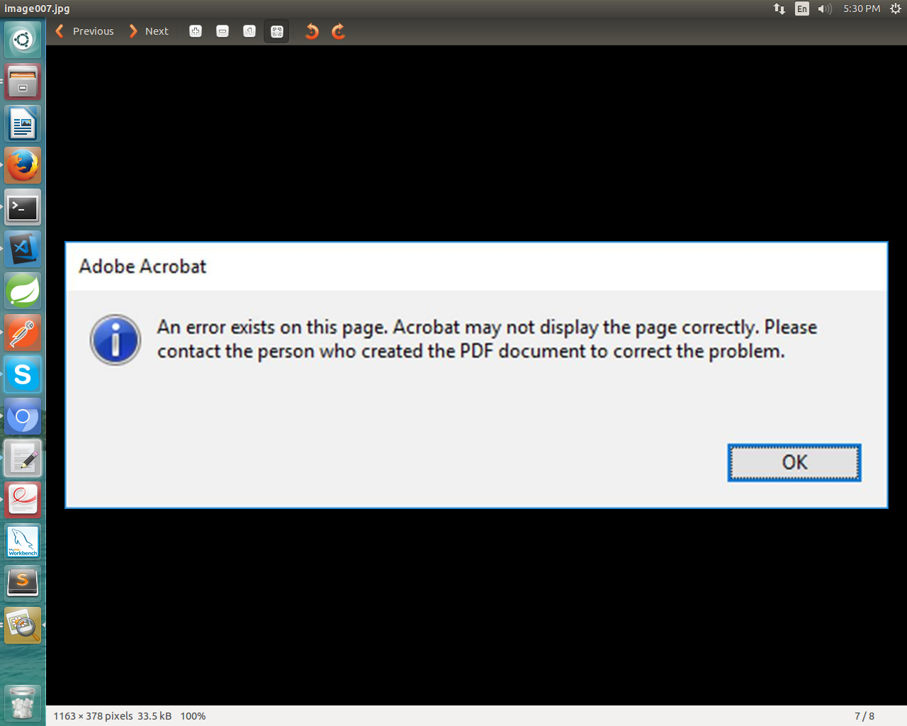 jspdf autotable pdf working in browser but while opening in adobe acrobat, it is showing some ...